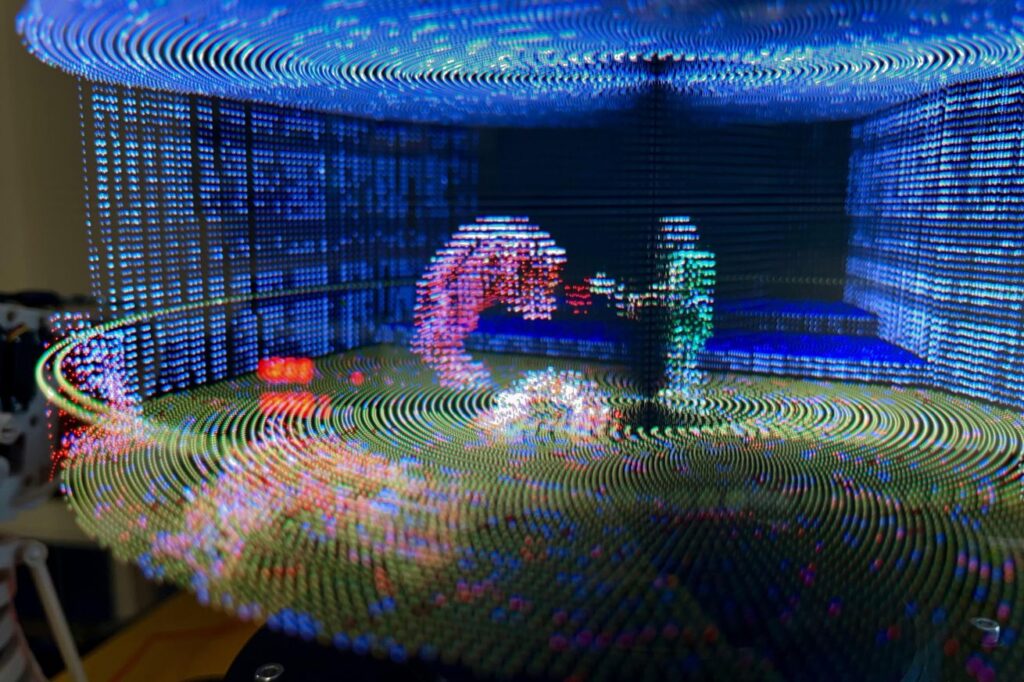 The man who put Doom in a Lego brick is now playing it on a volumetric ...